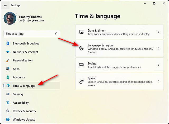 How to Add or Remove a Language in Windows 11 - MajorGeeks