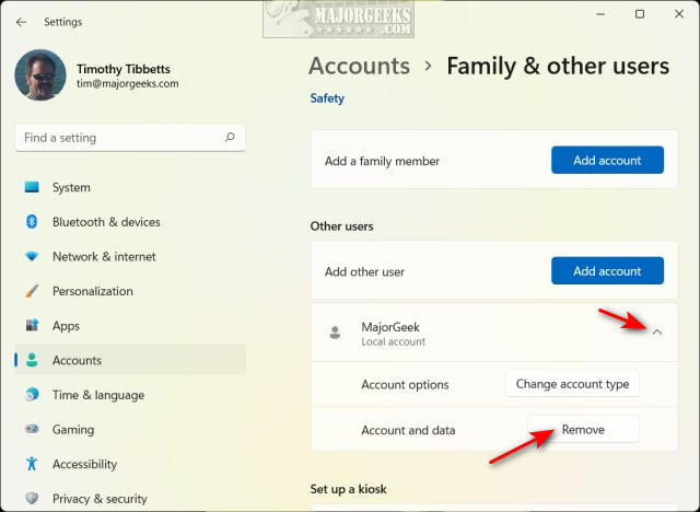 How to Create a "Guest Account" on Windows 10 & 11 - MajorGeeks
