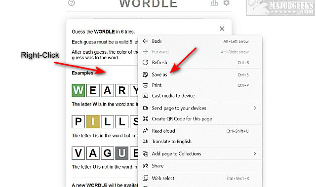 How to Download Wordle and Play for Free - MajorGeeks
