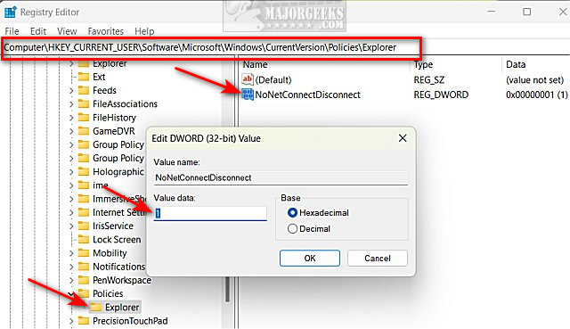 How to Remove 'Map Network Drive' and 'Disconnect Network Drive ...