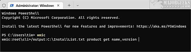 How To Create A List Of All Installed Programs In Windows 10 5 Ways To