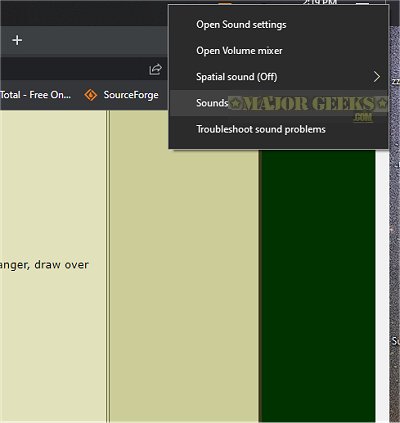 How to Turn Off Sound Effects in Windows - MajorGeeks