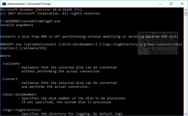 Safely Convert Your Master Boot Record (MBR) to GUID Partition Table ...