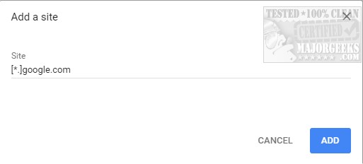Manage, Allow, And Change Pop-Up Options in Google Chrome - MajorGeeks