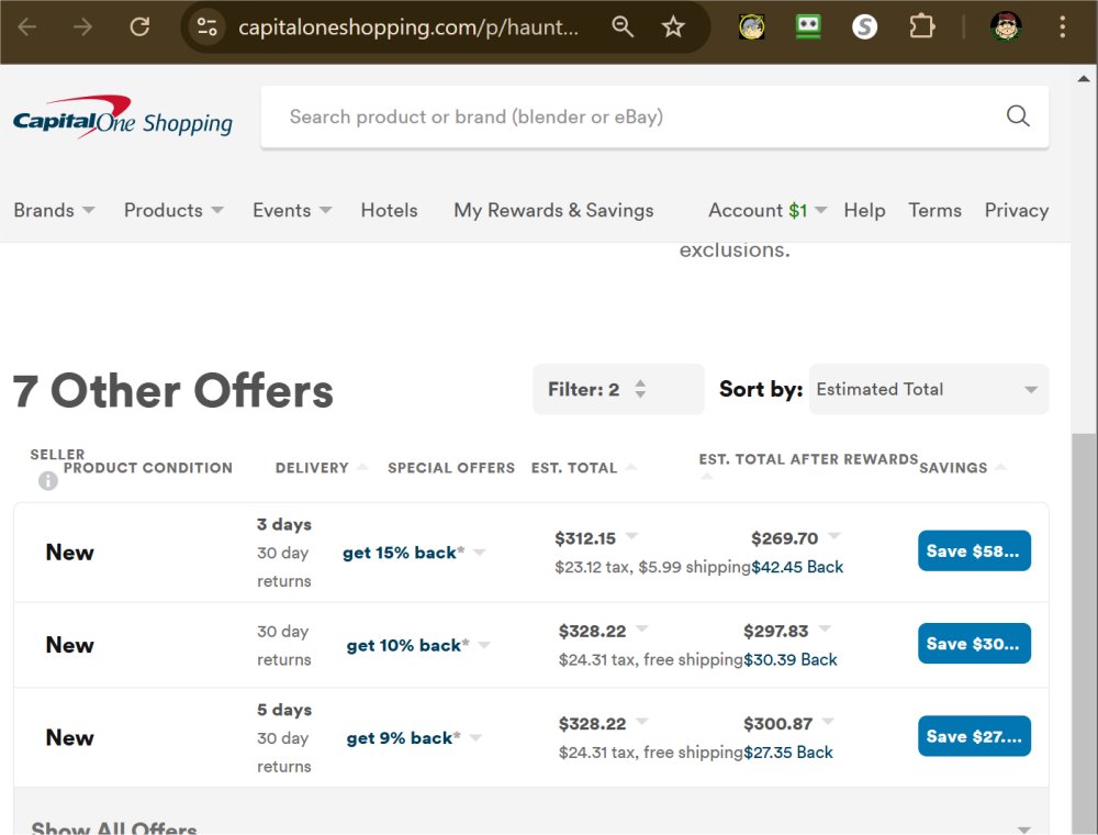 Shopping Smarter with Capital One Shopping: How I Just Saved a Cool 20 ...