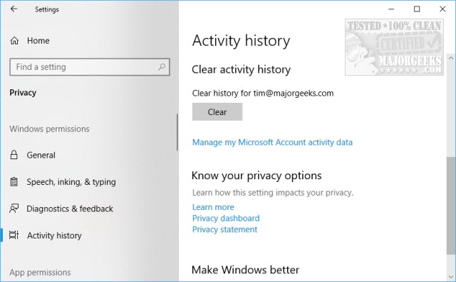 What Is Windows 10 Timeline and How to Use It - MajorGeeks