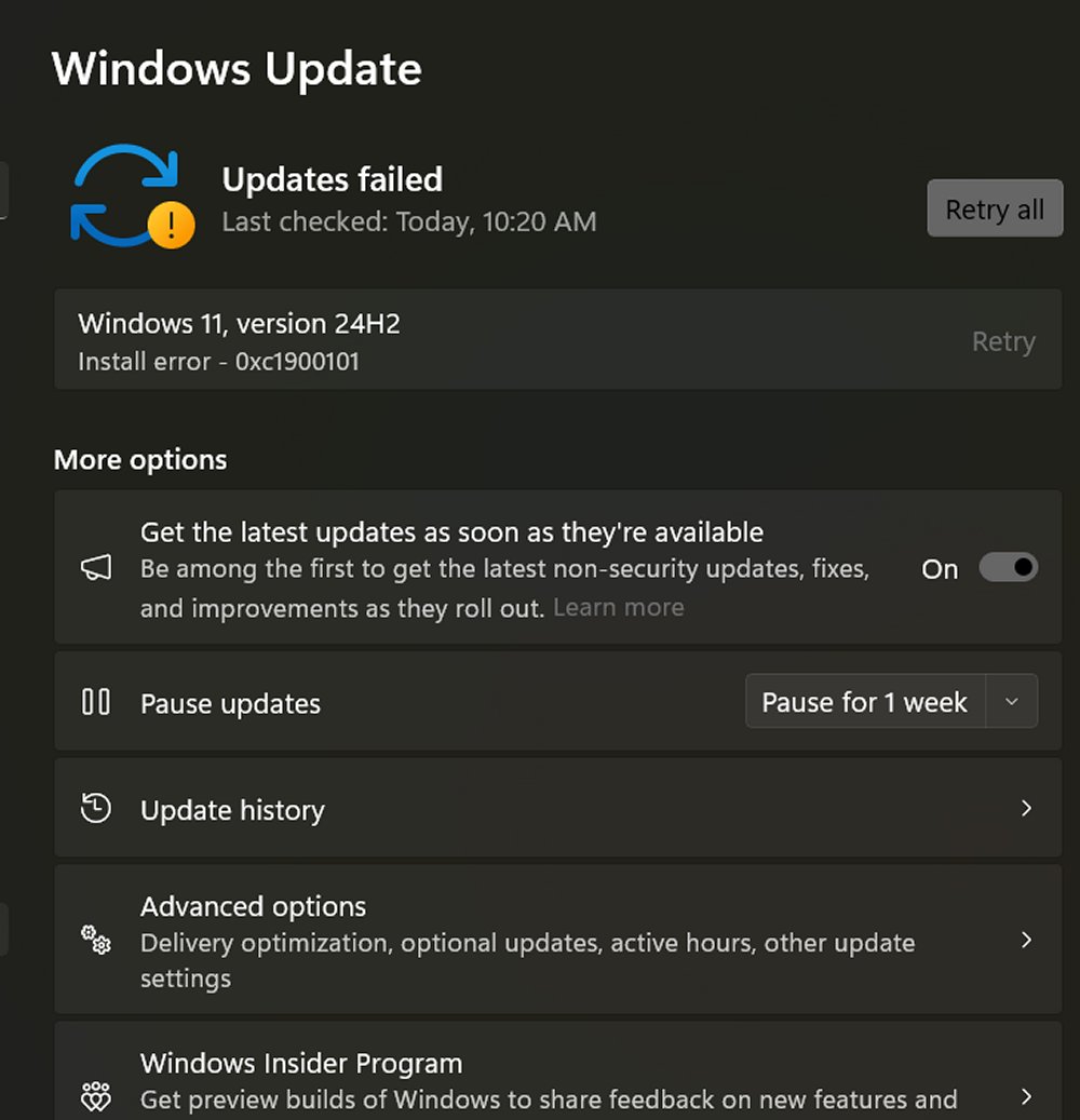 How to Fix Windows Install Error 0xC1900101 - MajorGeeks