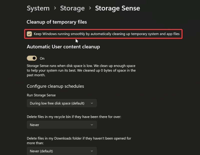 How To Delete Temporary Files and Free Up Space in Windows 11 - MajorGeeks
