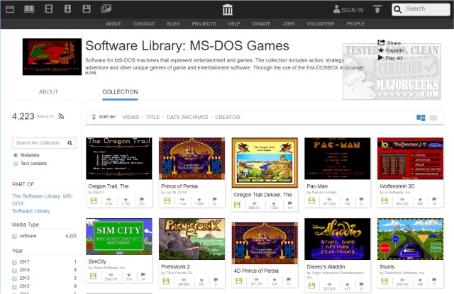 5 Websites to Play Classic DOS Games in Your Browser for Free - MajorGeeks