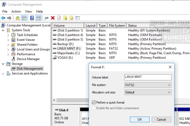 Please Insert a Disk Into Removable Disk Error - MajorGeeks