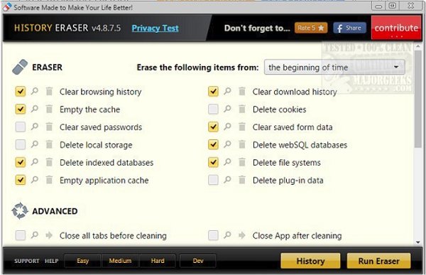 History Eraser for Chrome Allows Single-Click Cleaning of Browsing ...