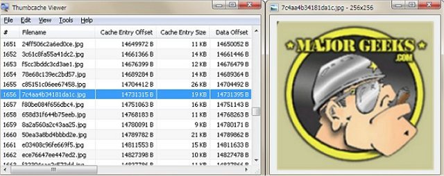 Thumbcache Viewer Permits Thumbnail Image Extraction From Database ...