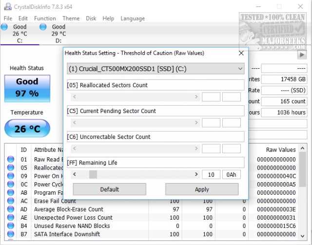 How to Deal With Bad Disk Sectors or Drive Errors - MajorGeeks