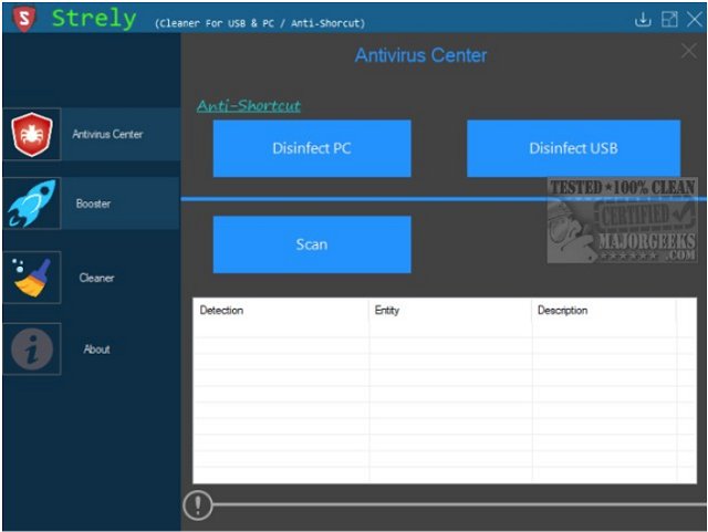 Strely (Cleaner/Booster/Anti-Shortcut) Eliminates USB Virus Shortcuts ...