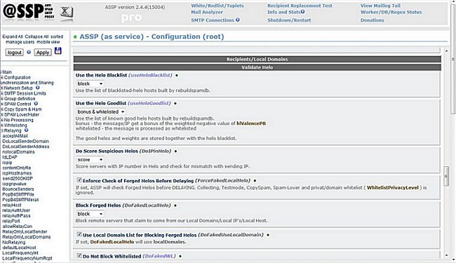 Combat SPAM with Anti-Spam SMTP Proxy (ASSP) - MajorGeeks