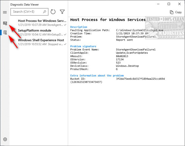 How to Enable and Use Diagnostic Data Viewer in Windows 10 - MajorGeeks