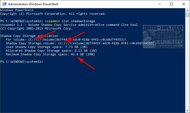 If you can't access SystemPropertiesProtection for some reason, you can ...