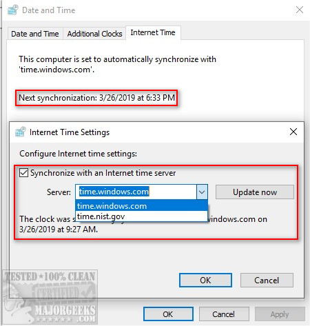 The only other possibility is to verify that your clock was updated ...