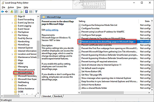 Choose Enabled or Disabled . The default is Not Configured should you want to restore defaults ...