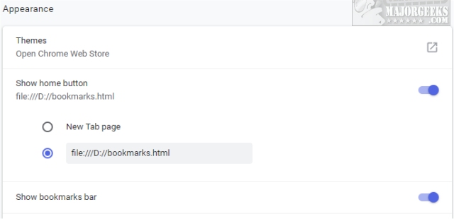 Under this option, you can choose a new tab page, or you can enter a ...