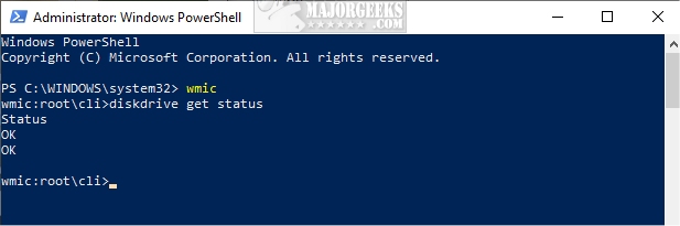 How to Check Your Hard Disk Health Using WMIC