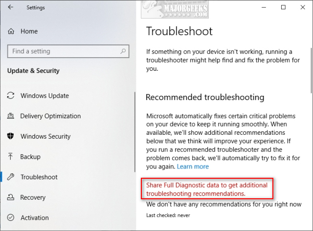 How to Run Windows 10 Troubleshooters Automatically