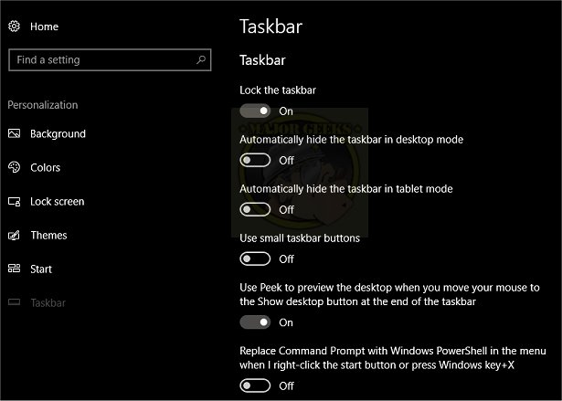 Switch it to OFF and the Command Prompt options will be back on the menu.