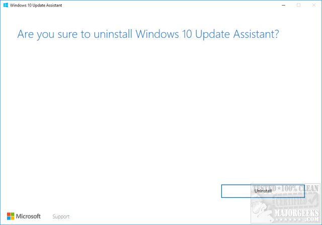 If you used the Windows 10 Upgrade Assistant, it also left a Windows ...
