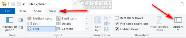 Scroll down and check, or uncheck Show status bar