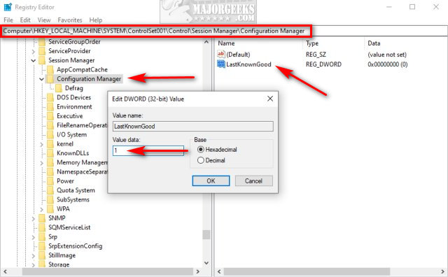 Right-click on Configuration Manager again, and select New > DWORD (32 ...