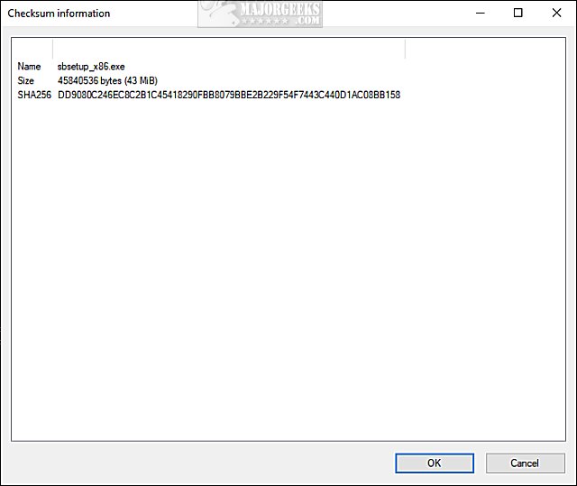 Add File Hash Context Menu 