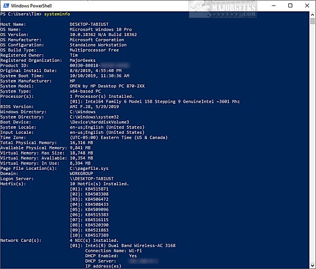 Third-party apps do it best. Since you're on MajorGeeks and the best ...