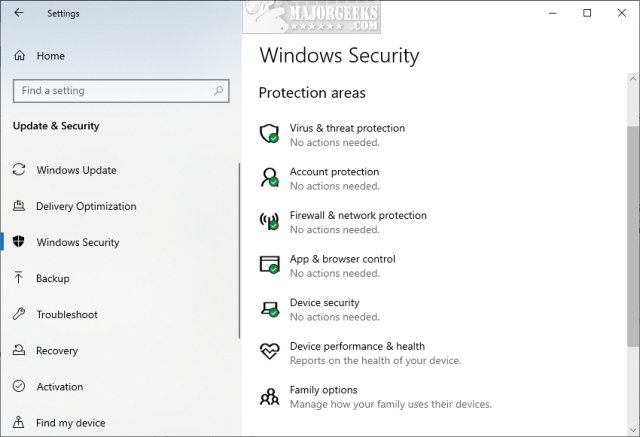 Device Performance & Health regularly scans your computer and can ...