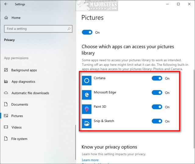 There was also a Downloads section, but it's missing at the time of ...