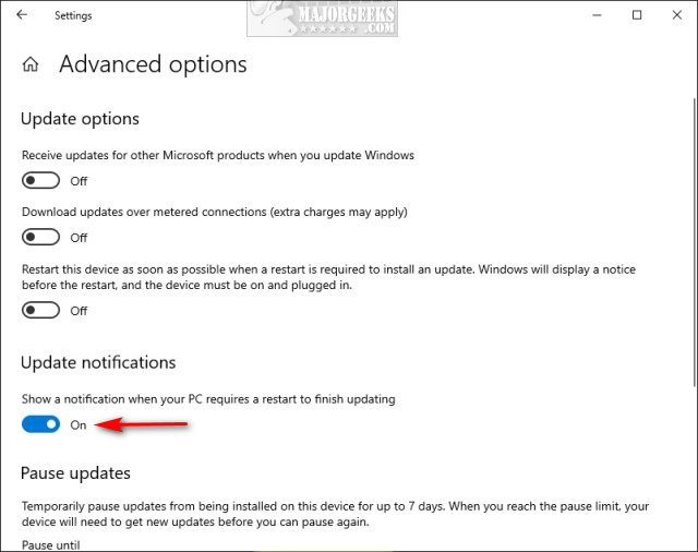 1:Turn On or Windows Update Restart Notifications in Group Policy