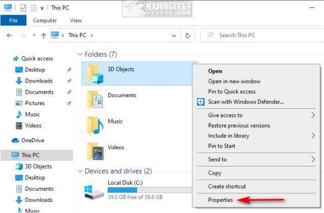 4: Click on the Location tab.