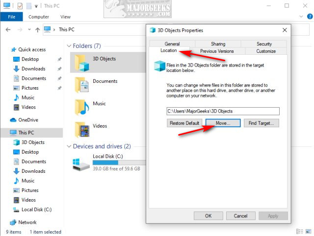 6: Click on OK and finally, click on Yes when prompted.