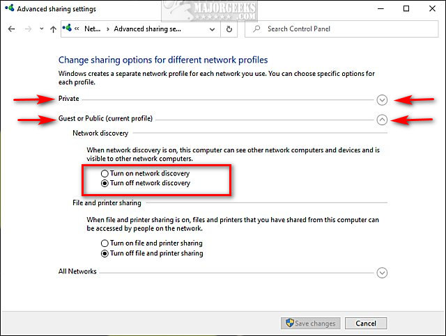 How to Turn On or Off Network Discovery (Make this PC Discoverable)