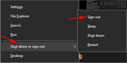 3: Sign out of Windows 10 Using Ctrl + Alt + Del
