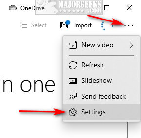 Scroll down, almost to the bottom, and find Indexing