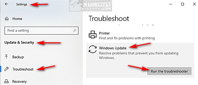 Follow the prompts and automatically repair any problems.