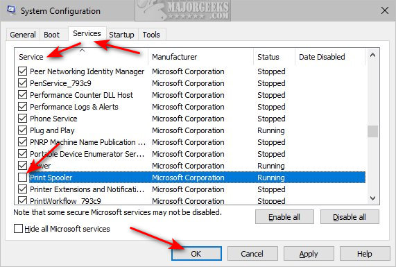 3 Ways to Enable or Disable the Print Spooler Service in Windows