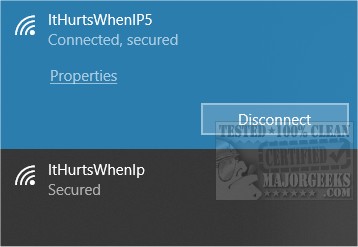 Ethernet users might find it simpler to unplug the ethernet cable from the back of your computer ...