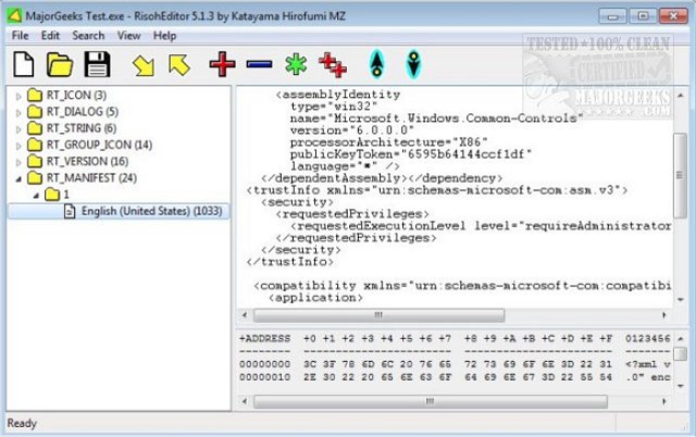 RisohEditor Helps Manage DLL/EXE File Resource Data