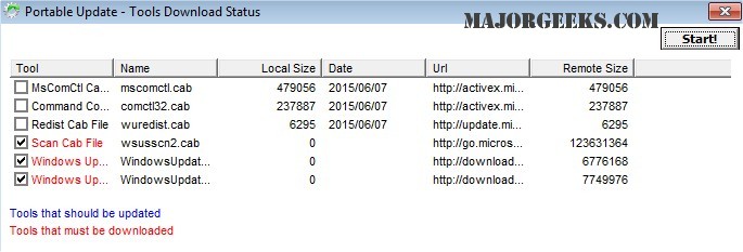 Download Portable Update - MajorGeeks