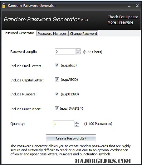 Download IObit Random Password Generator - MajorGeeks