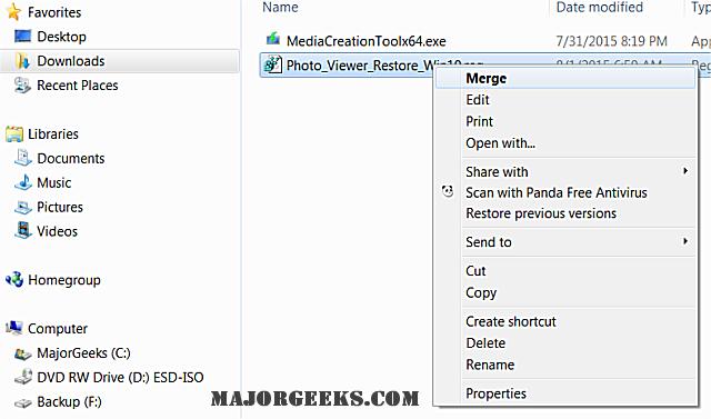 Download Setup Windows Photo Viewer as the Default Image Viewer ...