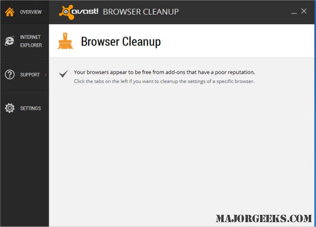 Download Avast Browser Cleanup - MajorGeeks