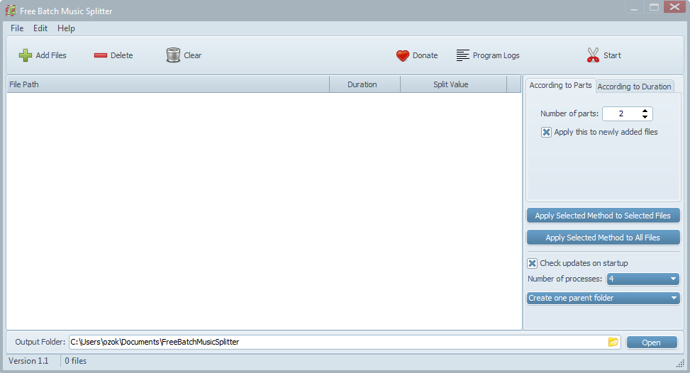 Download Free Batch Music Splitter - MajorGeeks