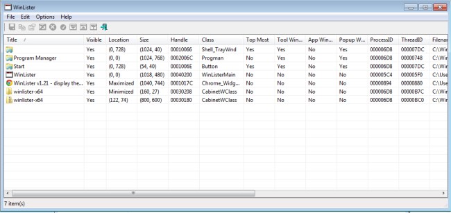 Download WinLister - MajorGeeks